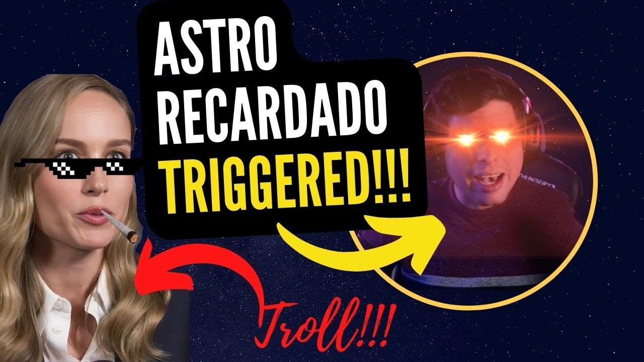 Brie Larson enfurece a Astro Recargado!!! - YouTube