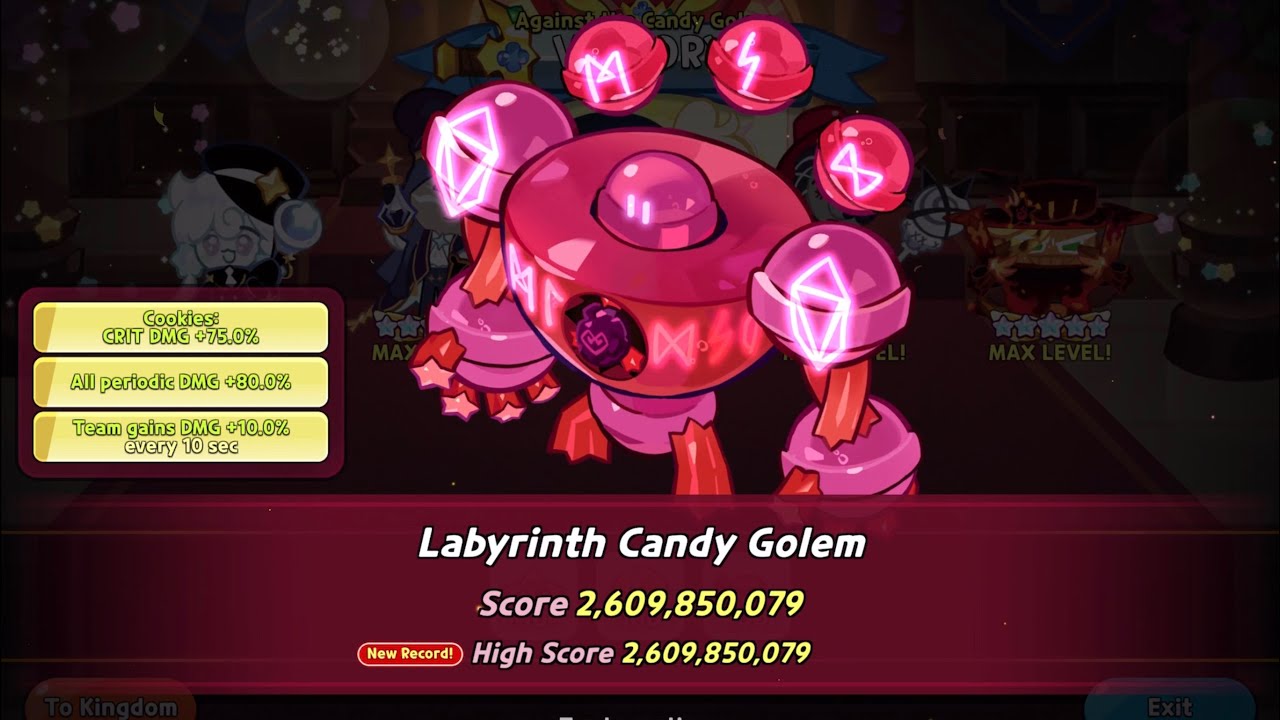 Final Candy Golem Crk 2 6 Billion Youtube