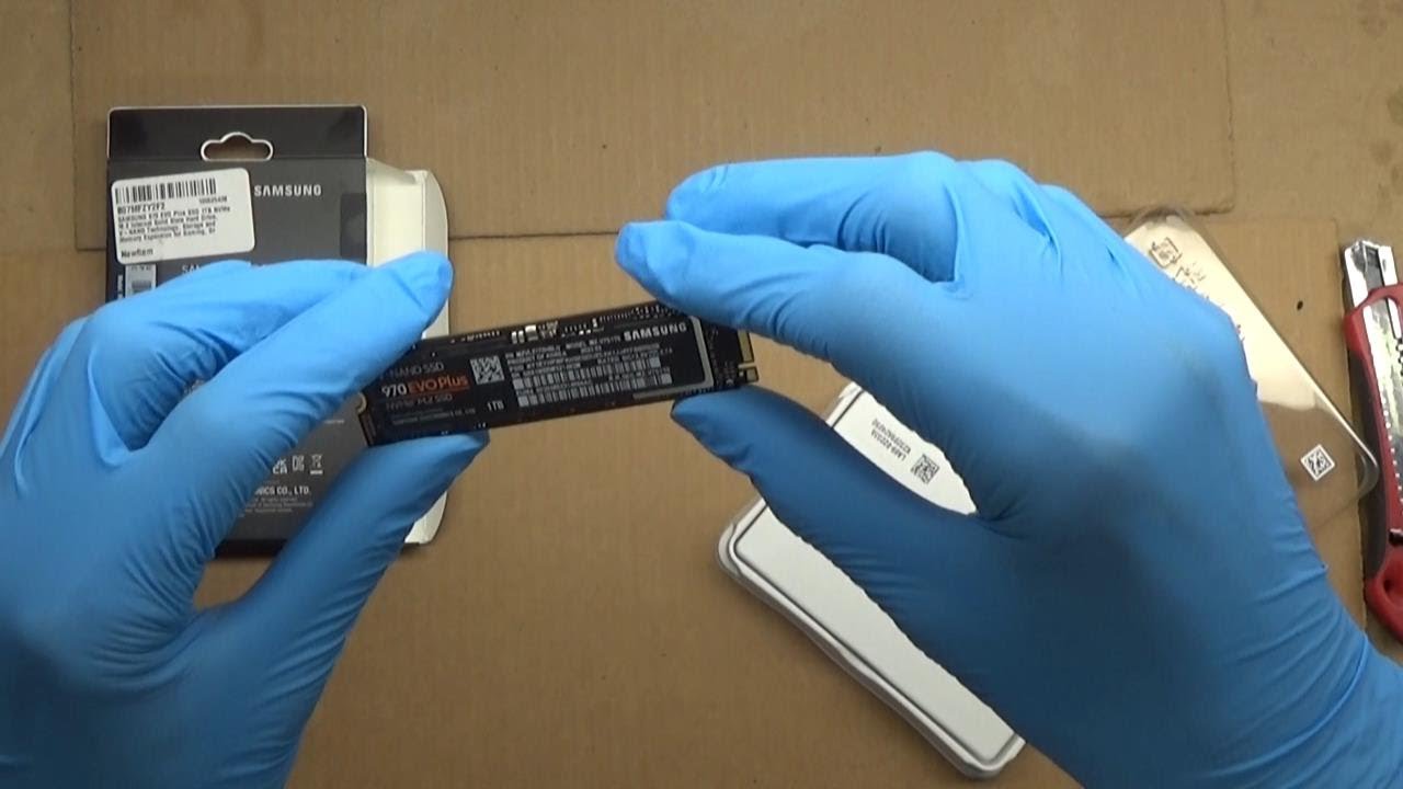 Samsung SSD Unboxing, 970 EVO Plus MVMe M.2 - YouTube