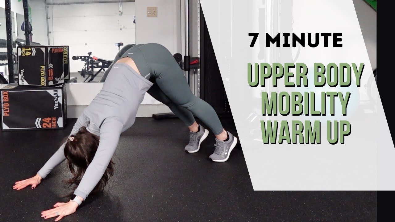 7 Minute Upper Body Mobility Warmup Routine - YouTube