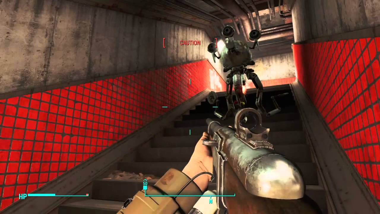 Fallout 4 - Andrew station, That went well - YouTube