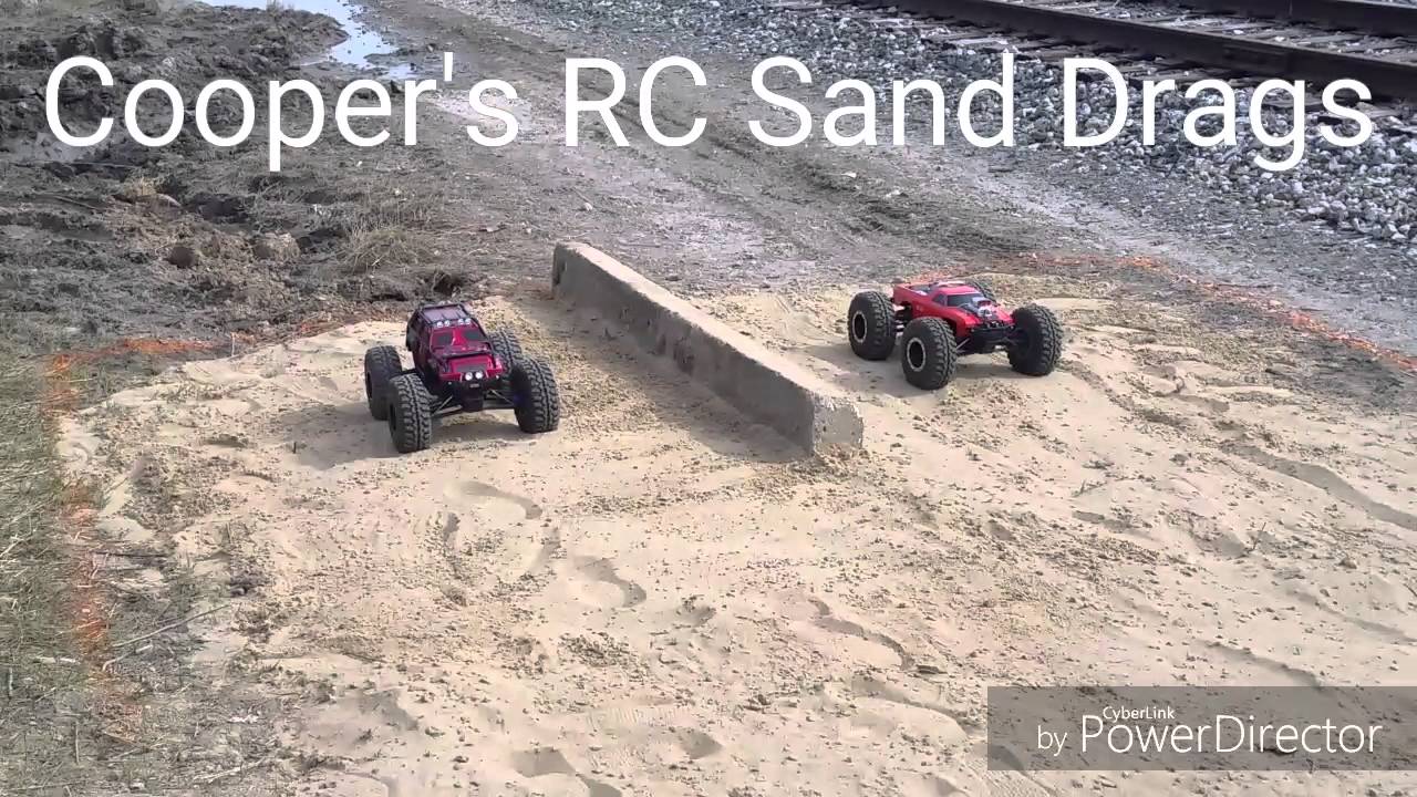 Cooper's RC Sand Drags - YouTube