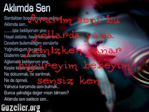 hiç sevmemişsin ki beni aşkım