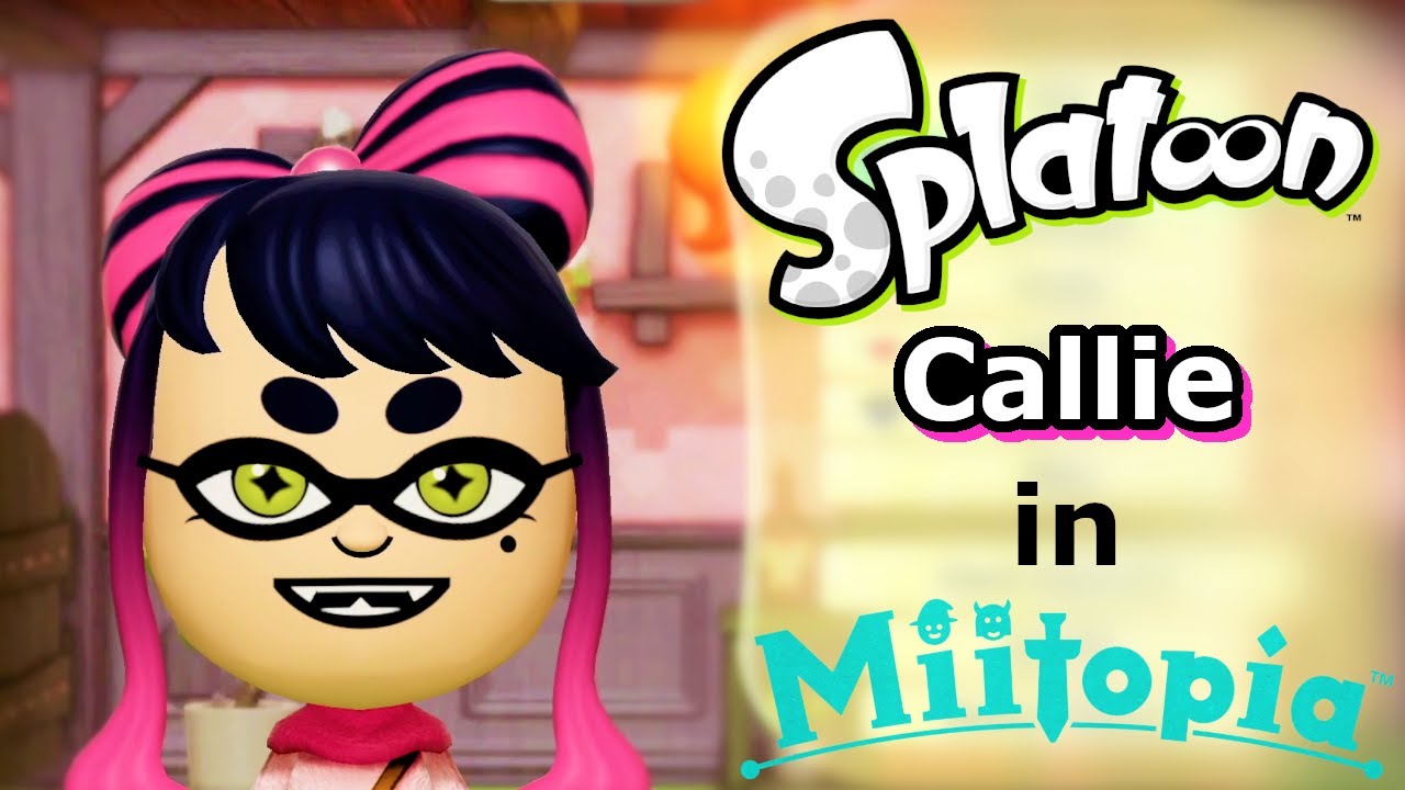 Miitopia Switch Mii Maker - Splatoon Callie in Miitopia - YouTube
