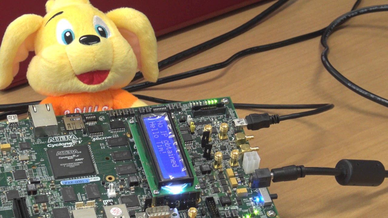 Cyclone V SoCをLinuxでコンフィグしてみよう！ - YouTube