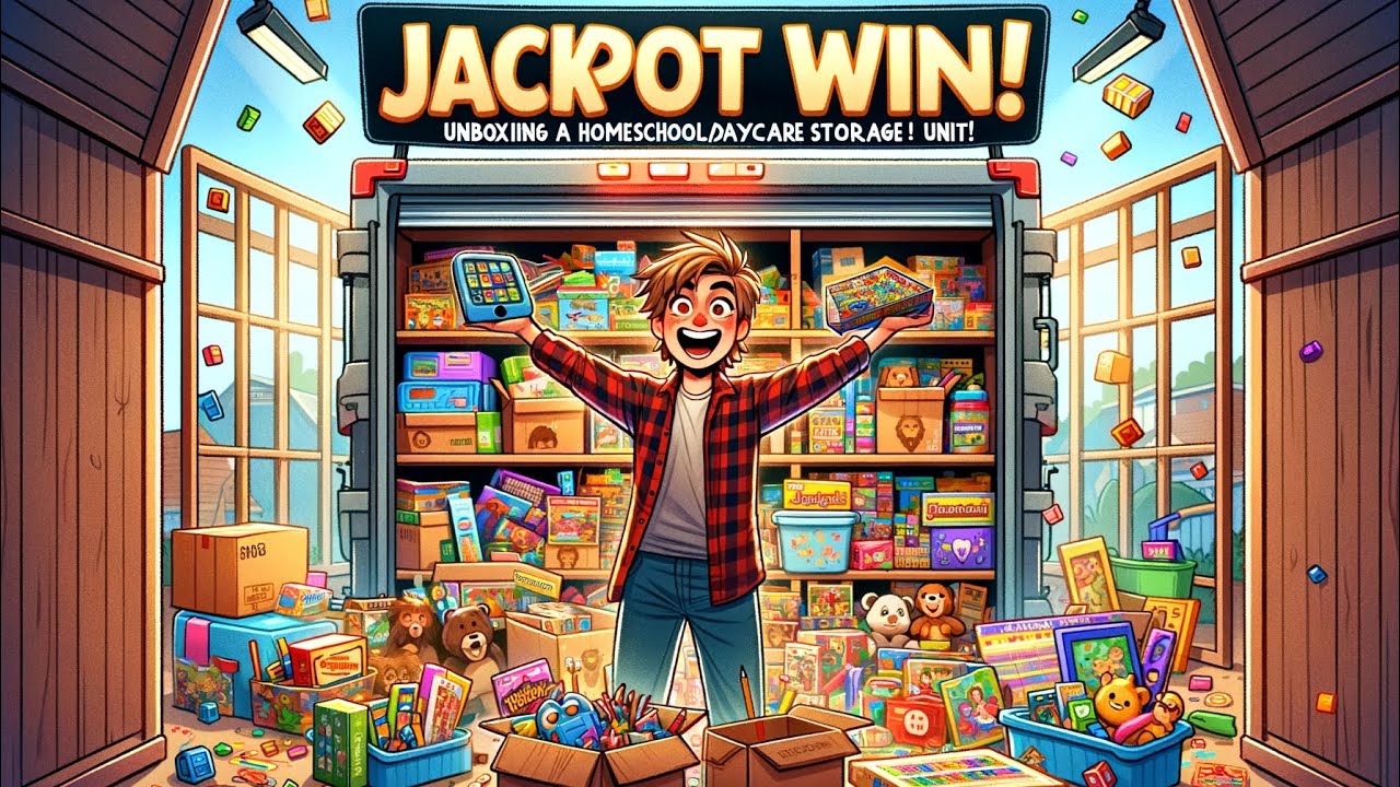 Jackpot Win! Unboxing a Homeschool/Daycare Storage Unit - Incredible ...