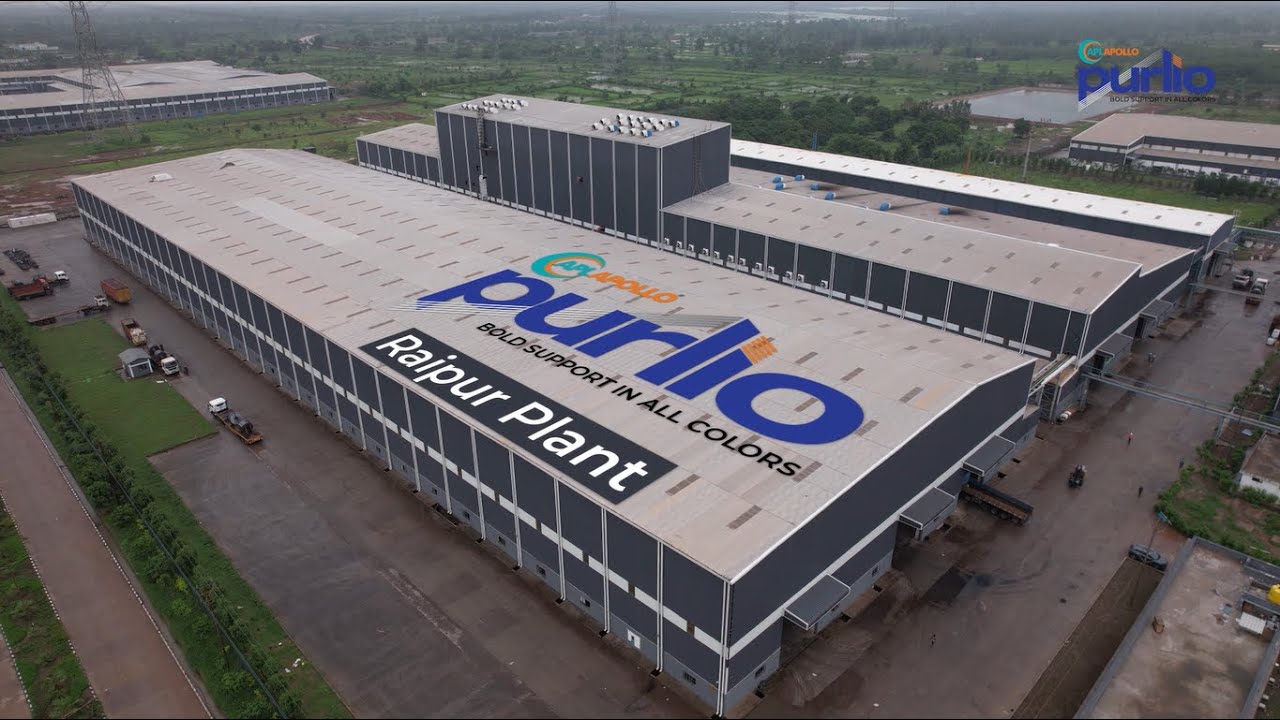 PURLIO – India’s first-ever color-coated purlins - YouTube