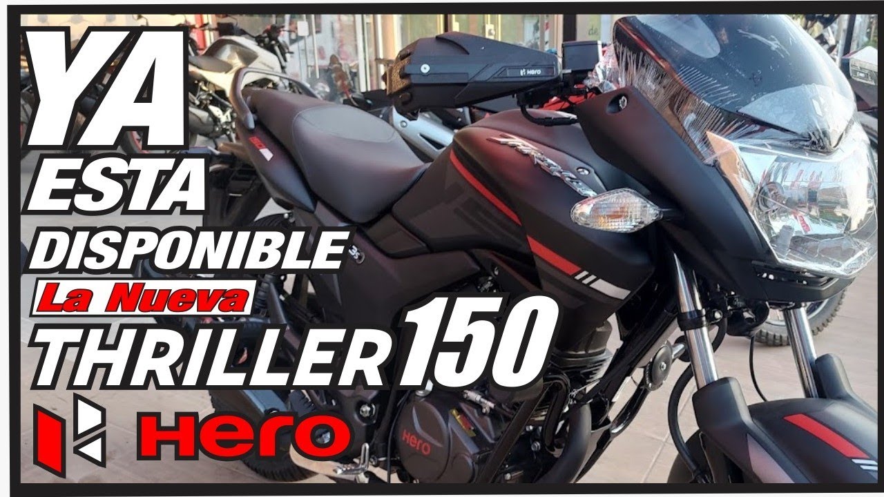 ⚡️La Mejor 150cc Mas Barata La Hero THRILLER PRO 150 i3s 2024 Precio ...
