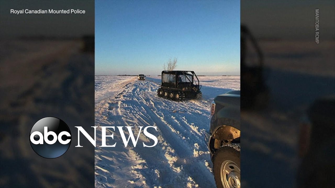4 People Found Frozen To Death Near Us Canadian Border L Abc News Youtube