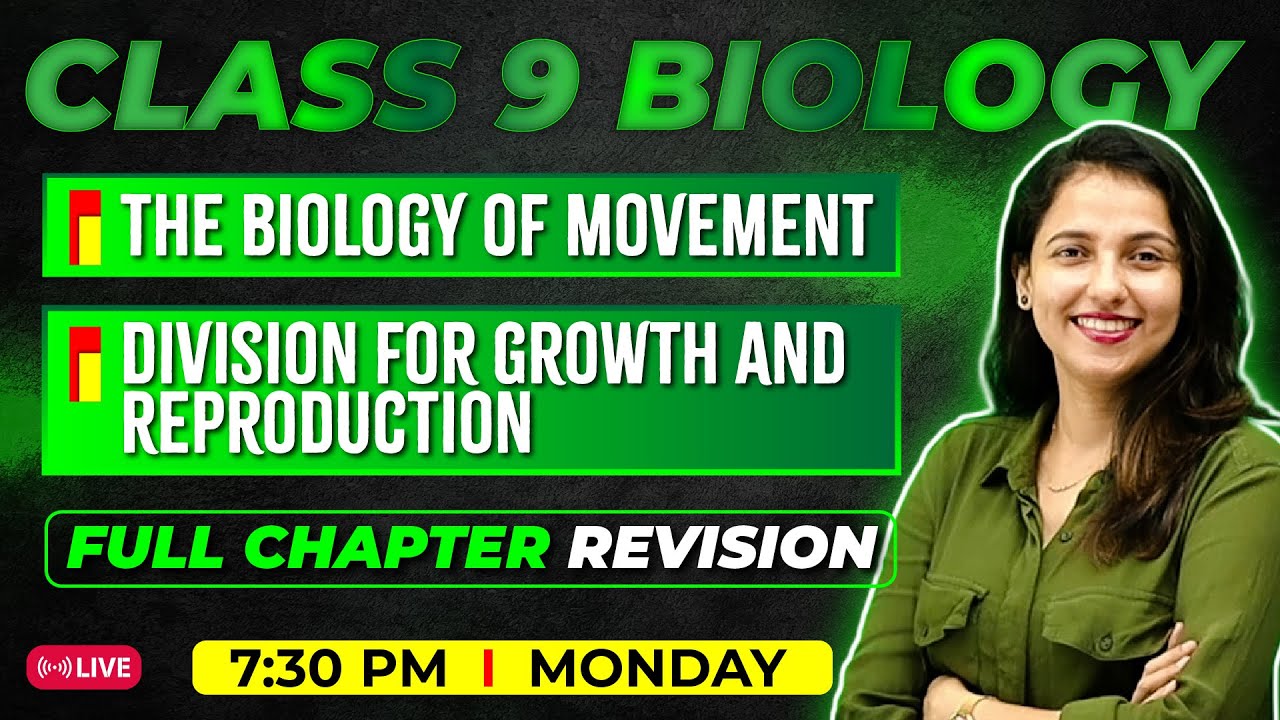 Class 9 Biology Public Exam | The Biology of Movement | Division For ...