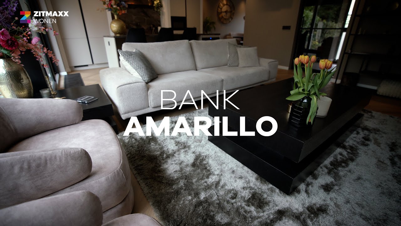 BINNENKIJKER: Bank Amarillo | Zitmaxx Wonen - YouTube