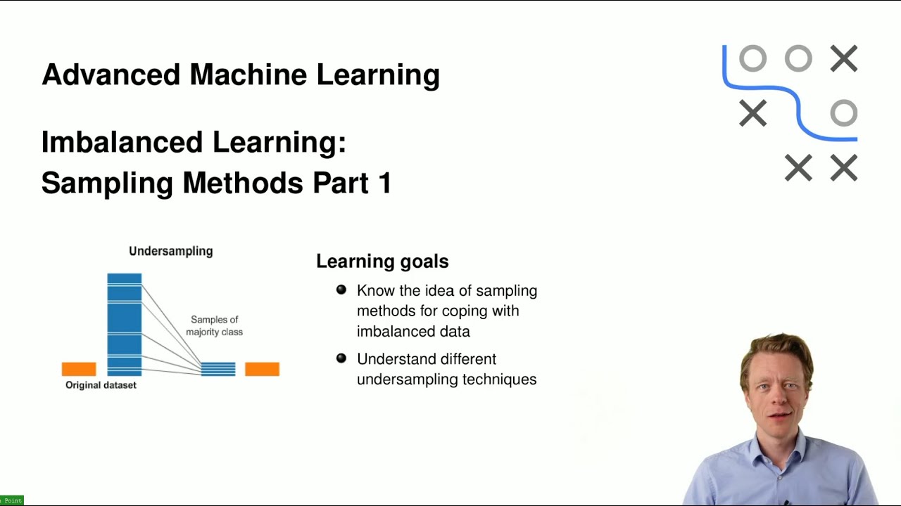 AdvML - 20 Imbalanced Learning - 08 Sampling Methods 1 - YouTube