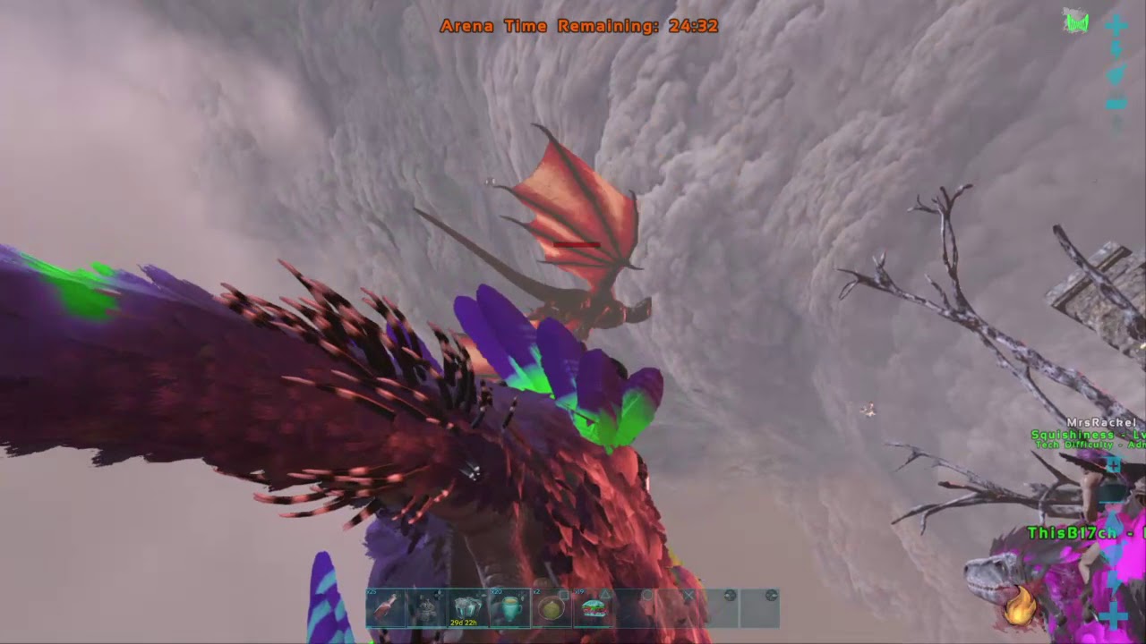 ARK ALPHA DRAGON WITH TOP STATS DEINONYCHUS ISLAND 839 - YouTube