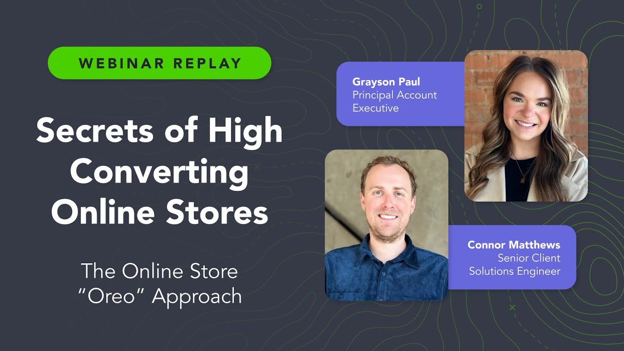 Secrets of High Converting Online Stores - The Oreo Approach - YouTube