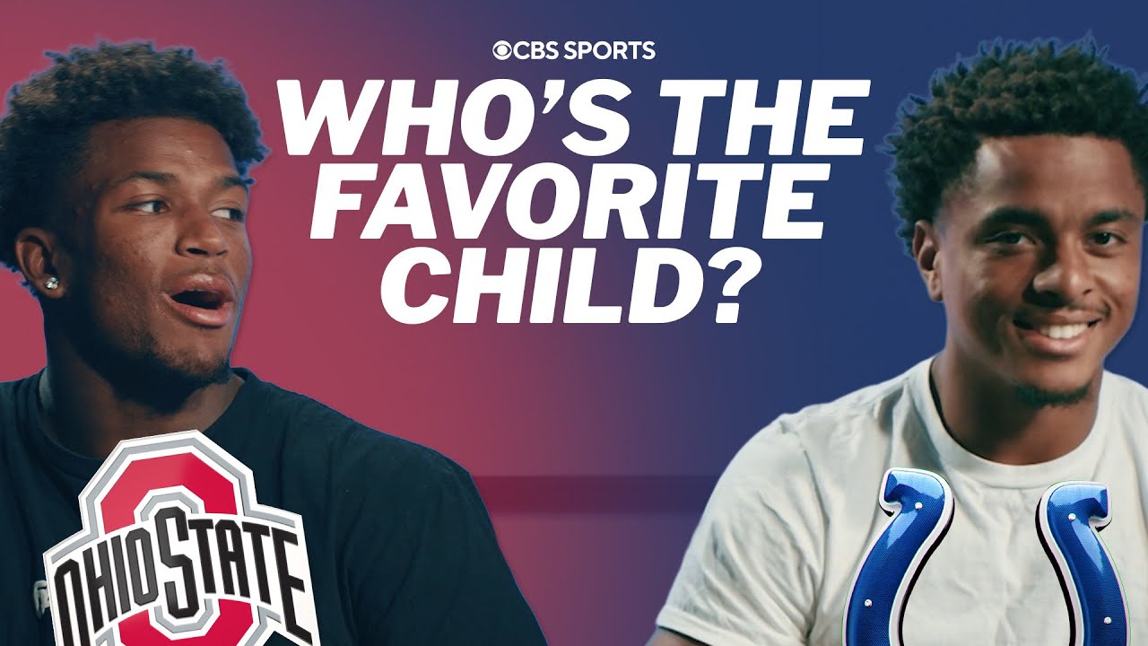 Caleb and Josh Downs take the siblings test - YouTube