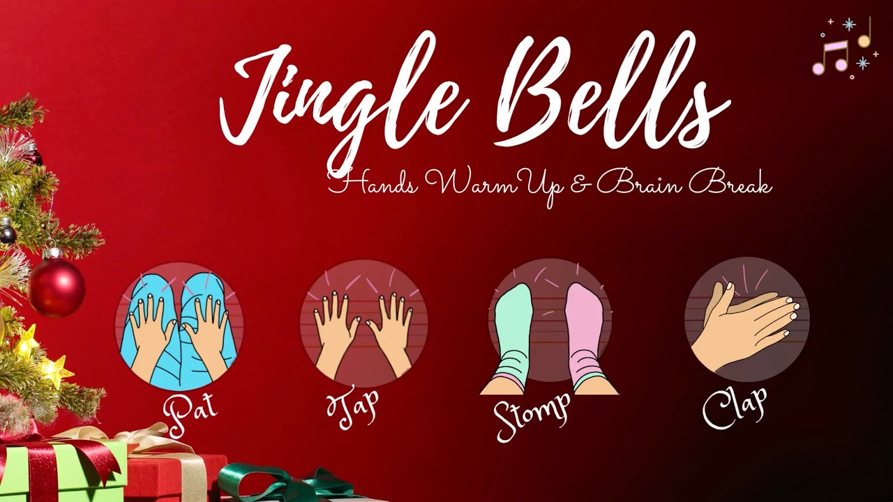 Body & Brain Break From Your Seat l Jingle Bells Movement Musicograma ...