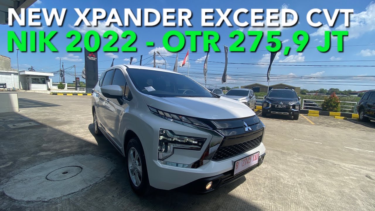 Review Mitsubishi New Xpander Exceed CVT Warna Putih Tahun 2022 - in ...