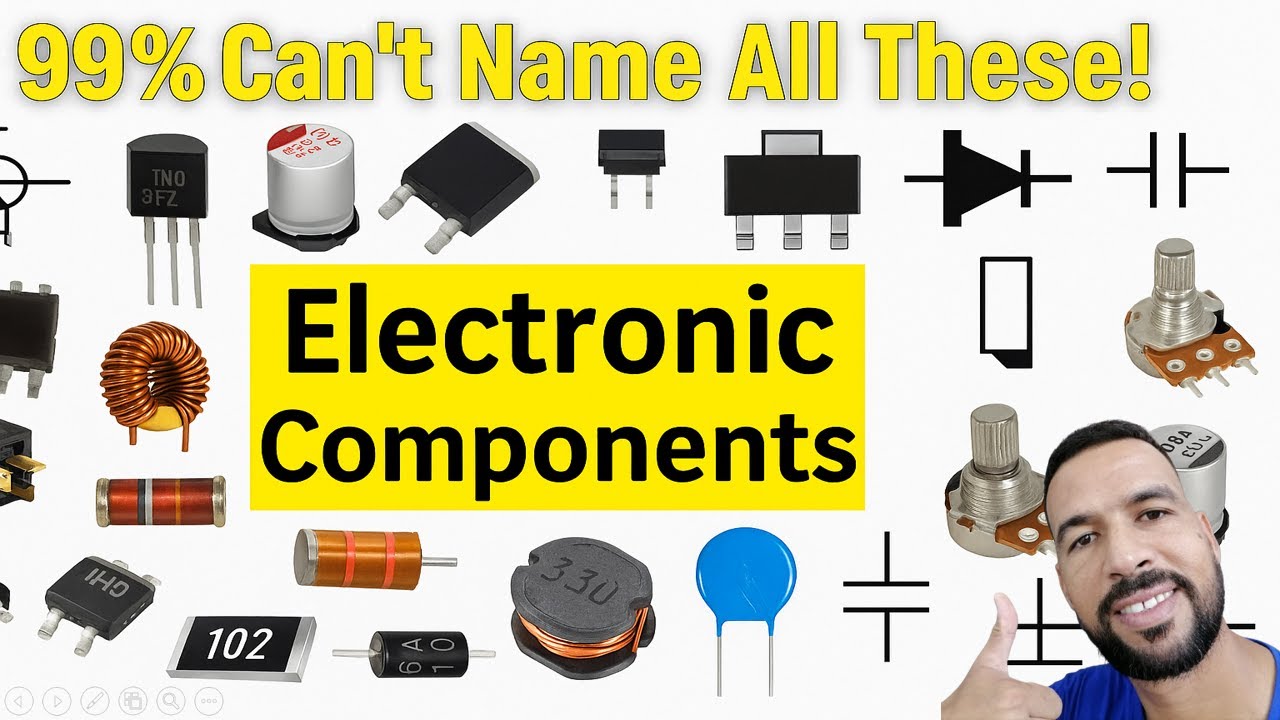 Electronic Components EXPLAINED: Names, Functions & Images ...