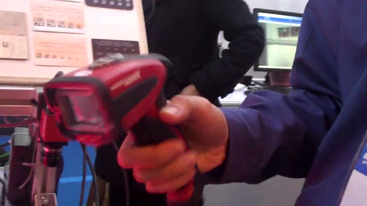 Microscan Mobile Hawk Handheld DPM Reader at 2010 Machine Vision show ...