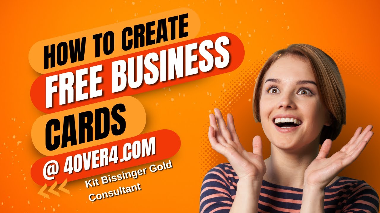 Business cards for FREE @ 4over4 com - YouTube
