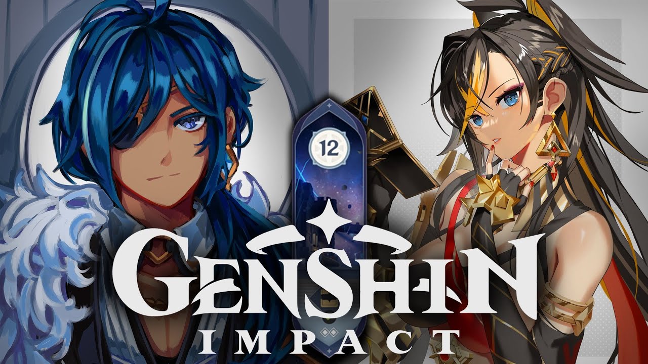 Genshin: Impact | Patch 3.7 Spiral Abyss 12 | C6 Kaeya Mono Cryo & C1 ...