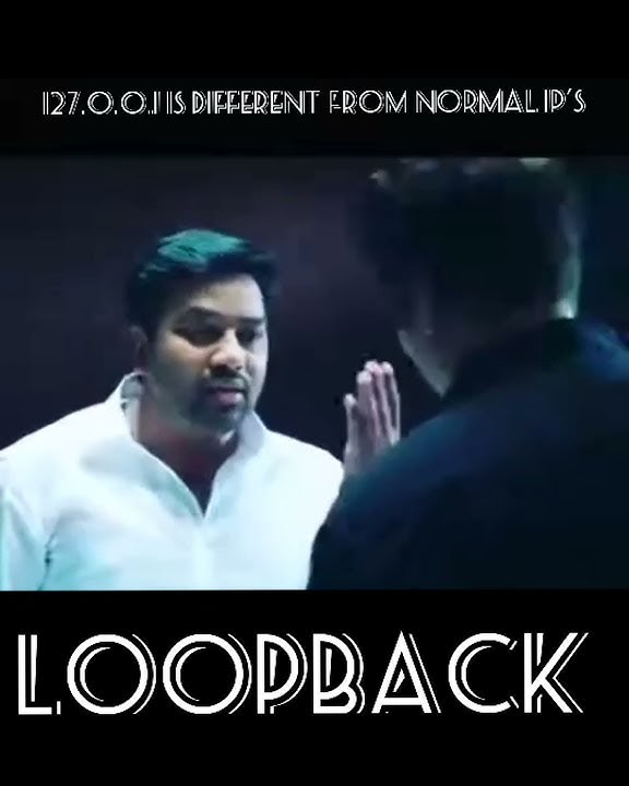 127.0.0.1 is differ from normal IP's | Loopback good example 😂😂 #learntech #shortvideos #tips ...