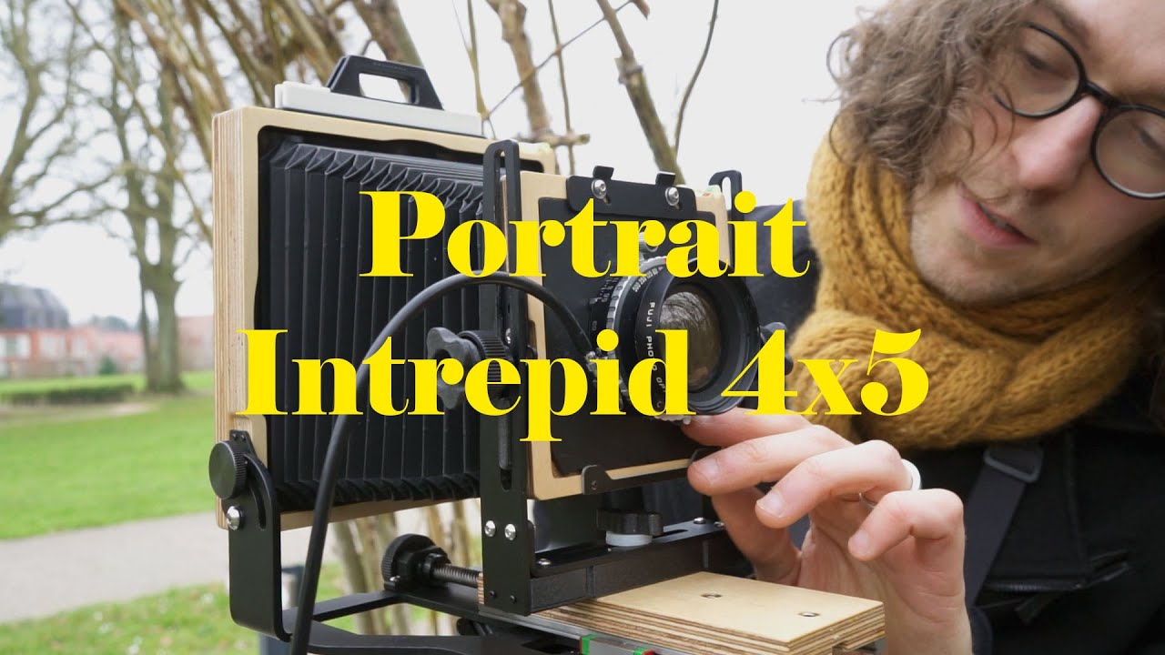Le PORTRAIT GRAND FORMAT, c'est DUR ! | Intrepid 4x5 & Fomapan 400 ...