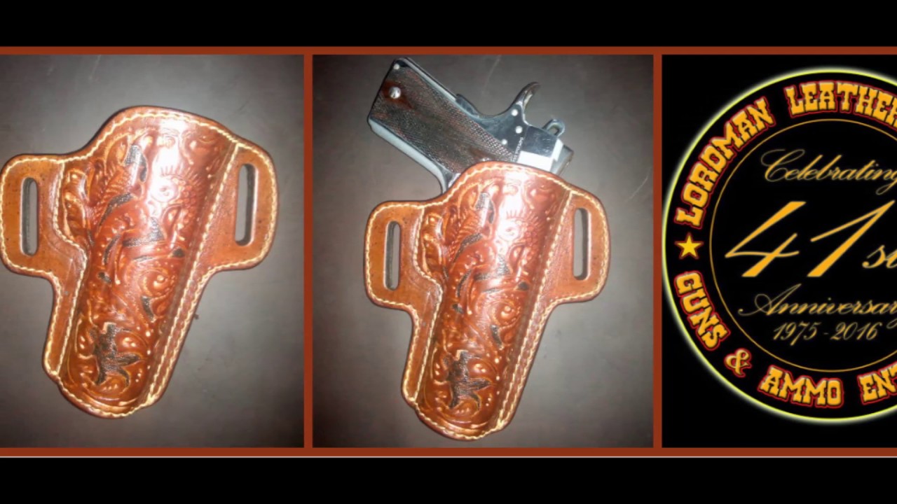 Lordman Leather Holster Collection - YouTube