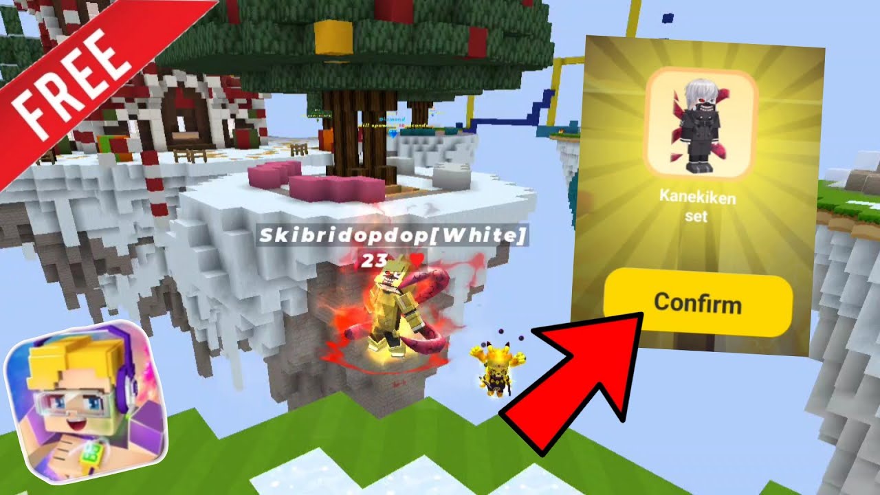 New Skin in Blockman GO Bedwars - YouTube