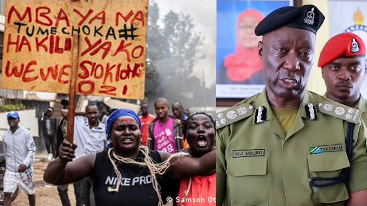 POLISI YAPIGA MARUFUKU MAANDAMANO DSM LEO “UKIANDAMANA UTAADHIBIWA ...