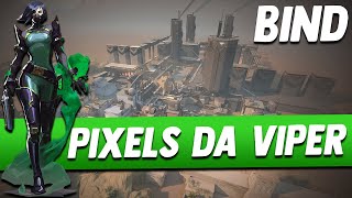 PIXELS DA VIPER NO MAPA BIND - VALORANT | Doovi