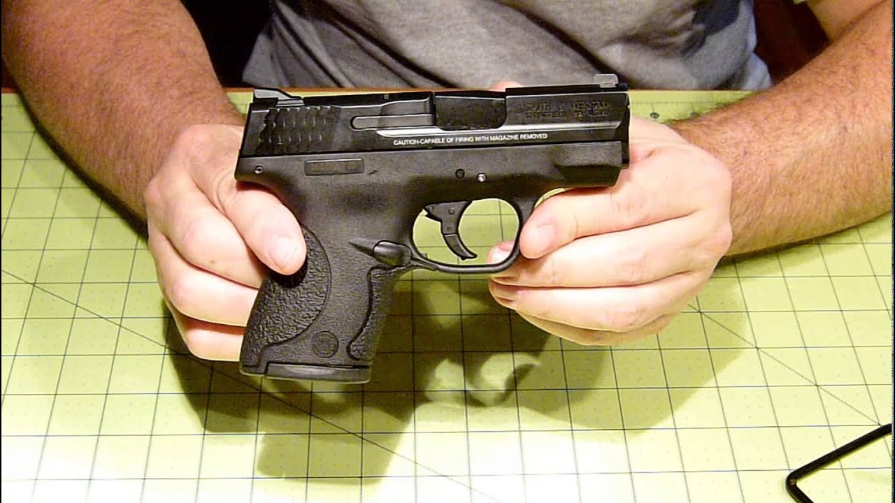 M&P Shield and Comparison to Kel Tec PF9 and Ruger LC9 - YouTube