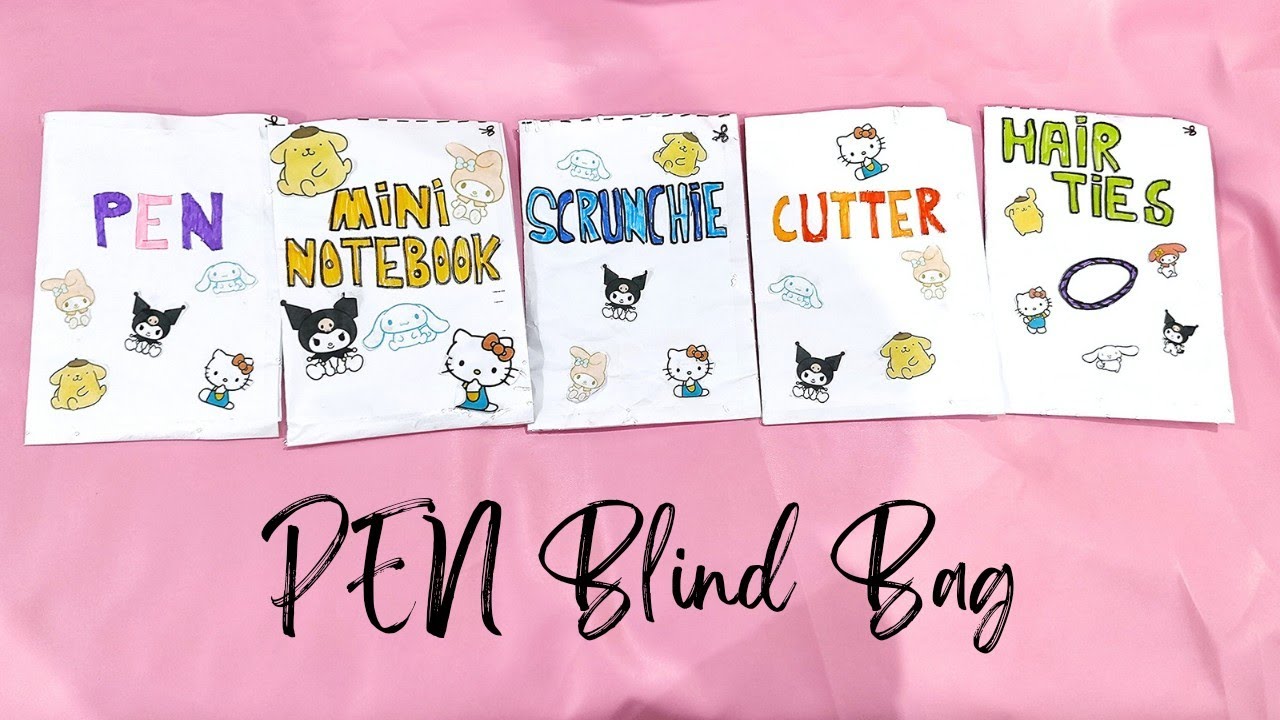 ASMR unboxing video Blind Bag - YouTube