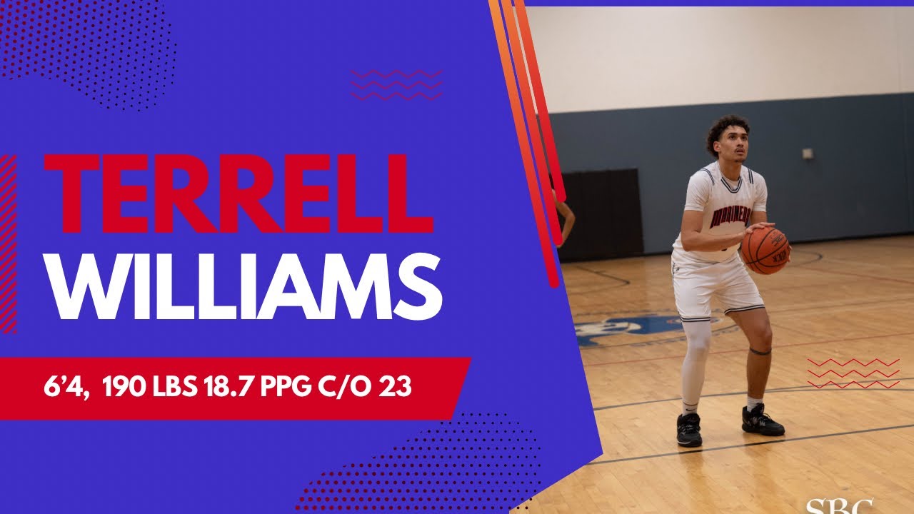 Terrell Williams 6’4, 190lbs 18.7PPG C/O ‘23 (HIGHLIGHTS) - YouTube