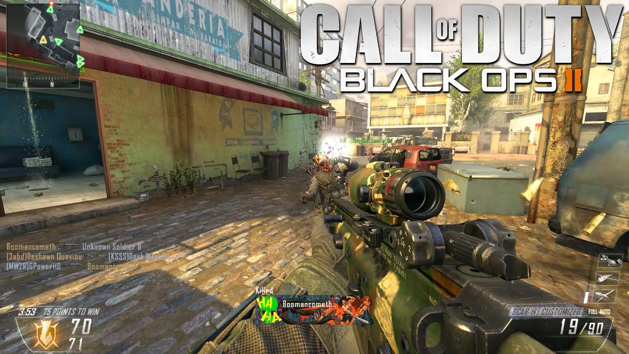 Call of Duty Black Ops II - Multiplayer Gameplay Part 24 - Team ...