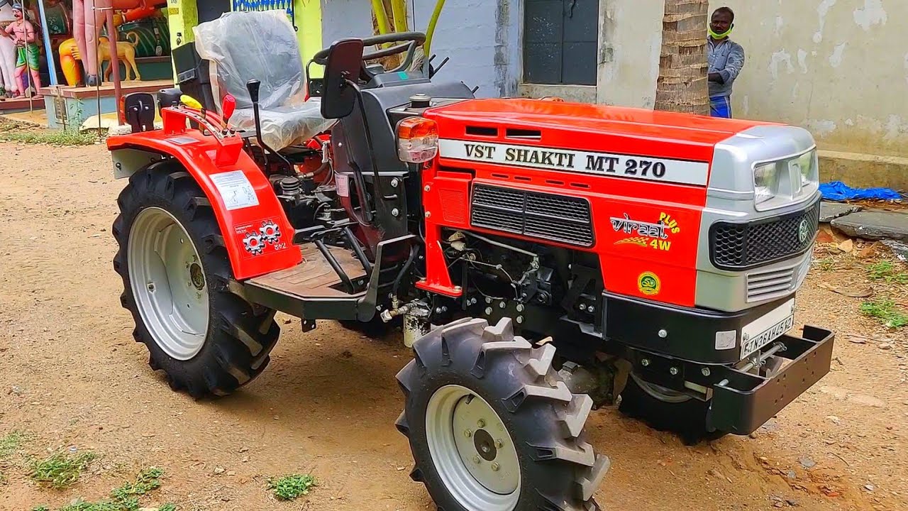VST Shakti MT 270 Virat plus 27 hp 4wd Mini Tractor Full technical ...