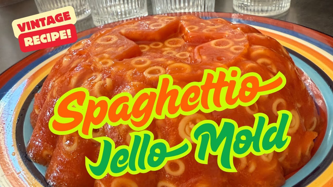 Spaghettio Jello Mold - YouTube