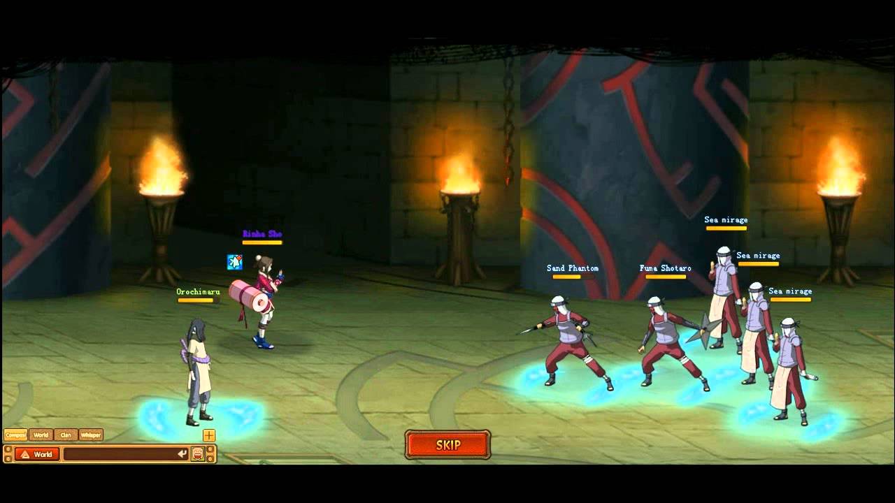 New Server Orochimaru | Ninja Online Indonesia | Online Games | Browser ...