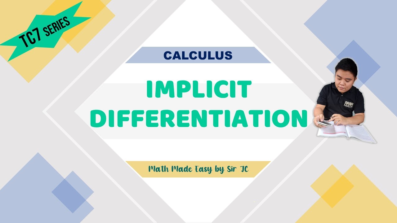 [CALCULUS] Implicit Differentiation - YouTube