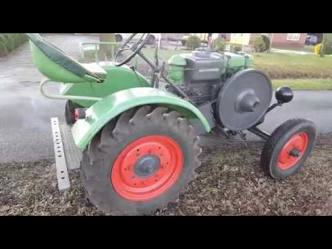 Fendt f18 uit 1949 Tractorenhandel Onstwedde - YouTube