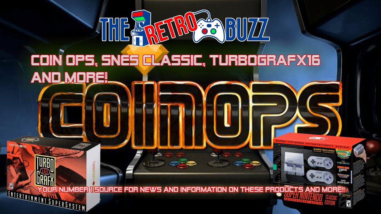 The Retro Buzz Episode 13 - CoinOps and Mini-Consoles - YouTube