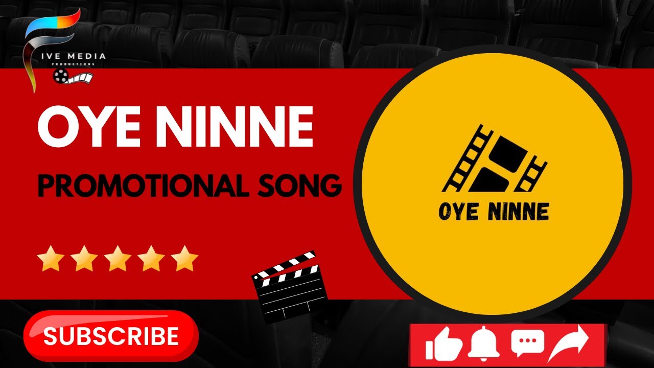 Oye Ninne Channel Promo Song - YouTube