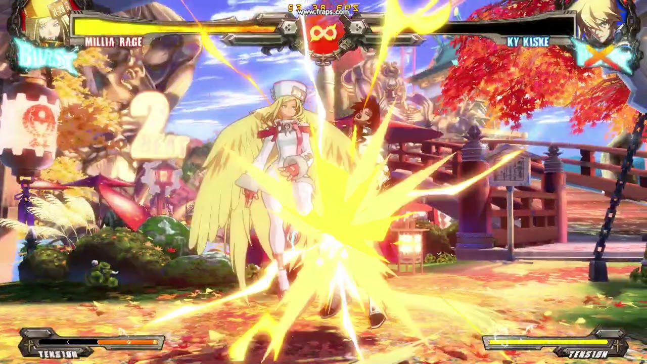 Millia IK combo from winger ggxrdr2 - YouTube