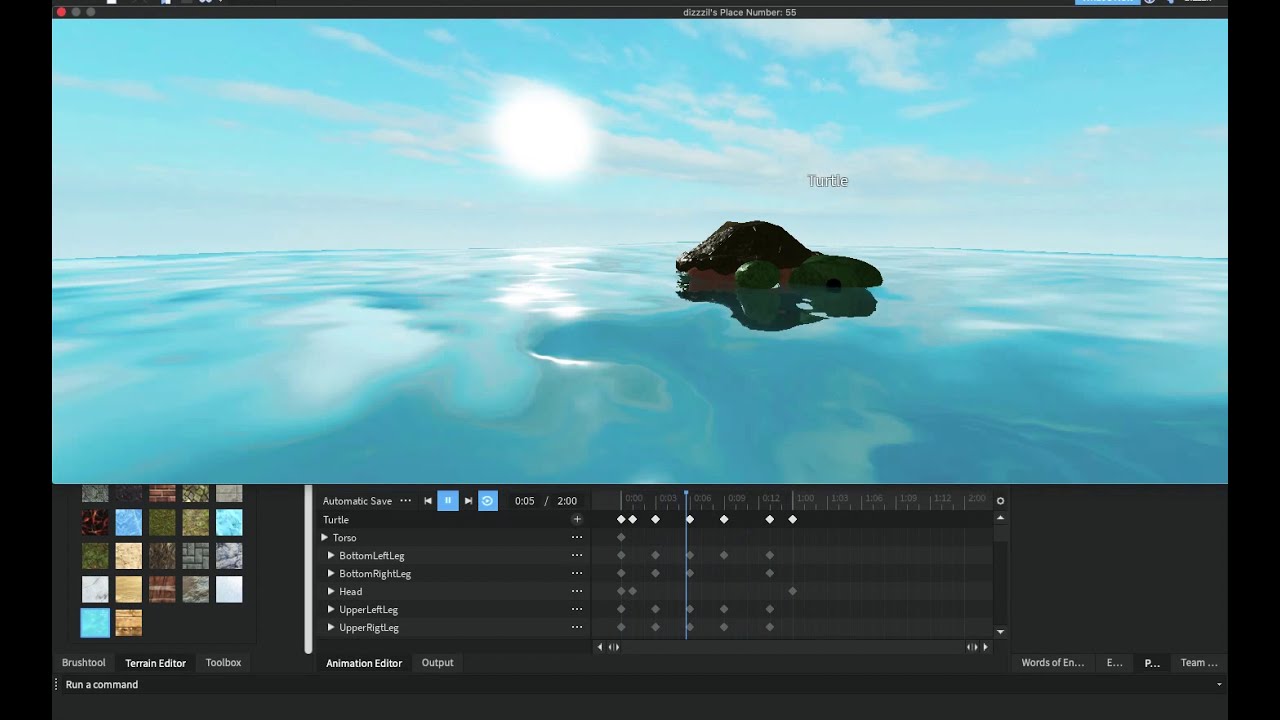 Turtle 3D model (Roblox) - YouTube