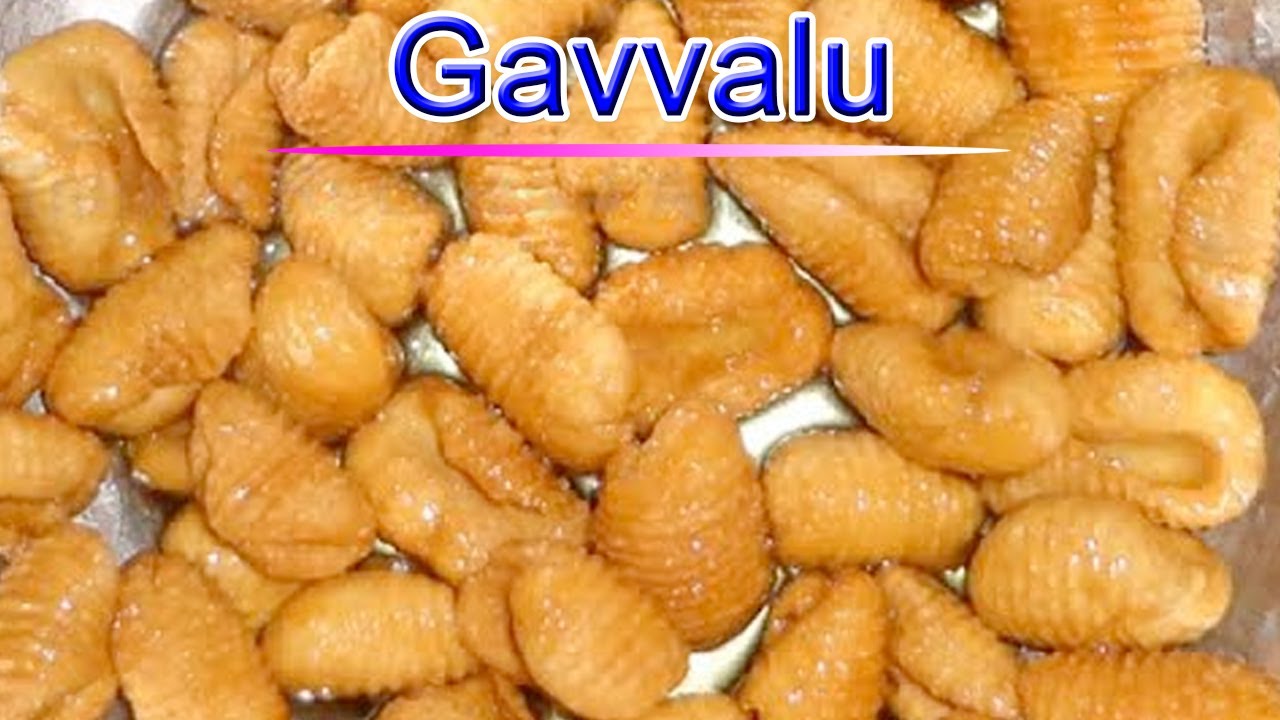 Yummy Sweet Gavvalu Recipe | Baked Food | Tasty Street Foods | South ...