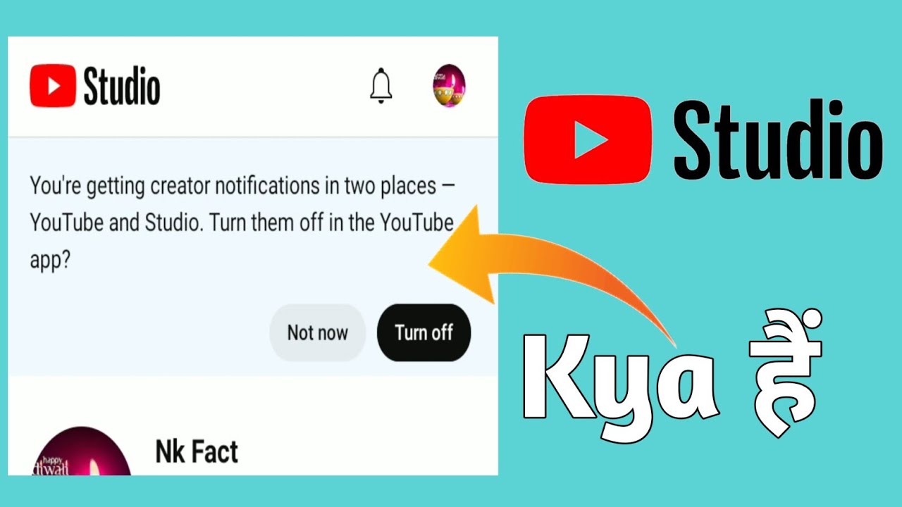 You're getting creator notifications in two places YouTube and Studio ...