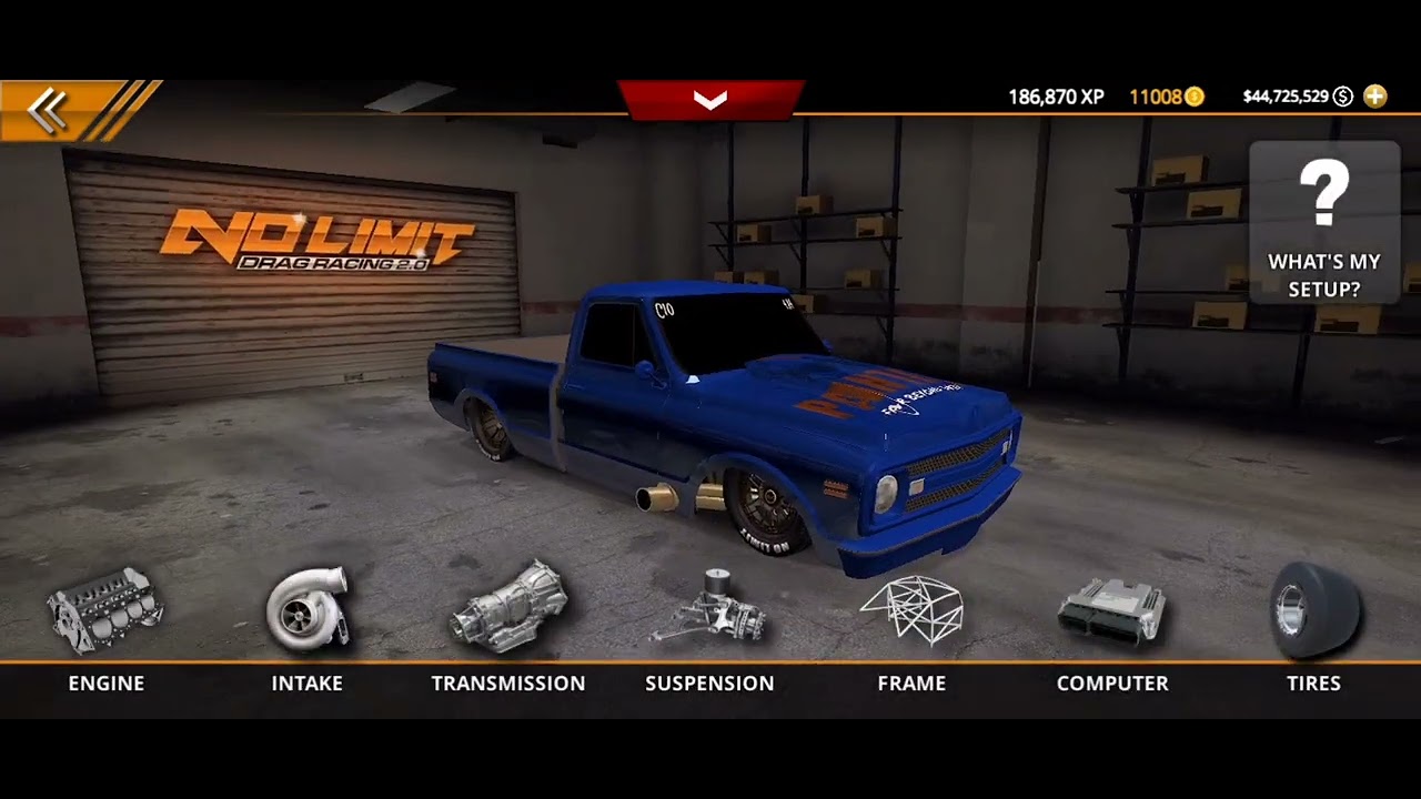 No Limit Drag Racing 2.0 / 2.0.8 C10 4.84 BASE TUNE - YouTube