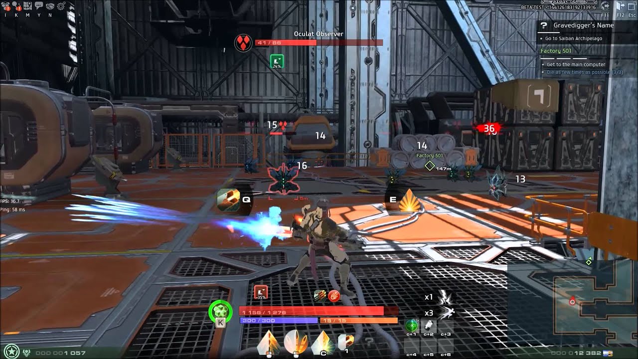 Skyforge Gunner Gameplay - YouTube