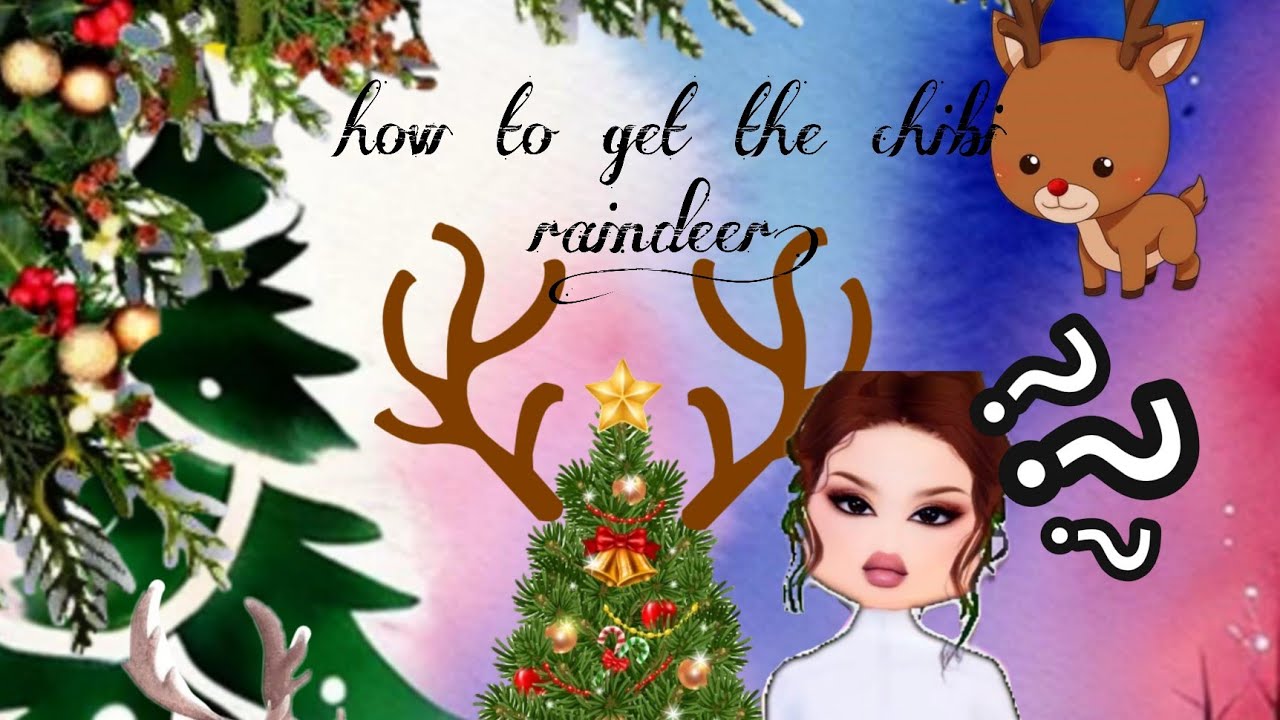 how to get the chibi raindeer! roblox#dti - YouTube