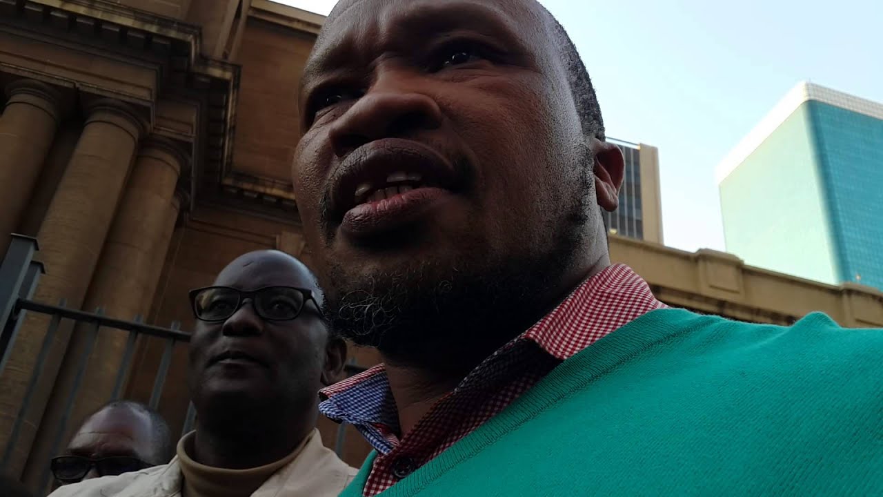 #Numsa Irvin Jim outside court - YouTube